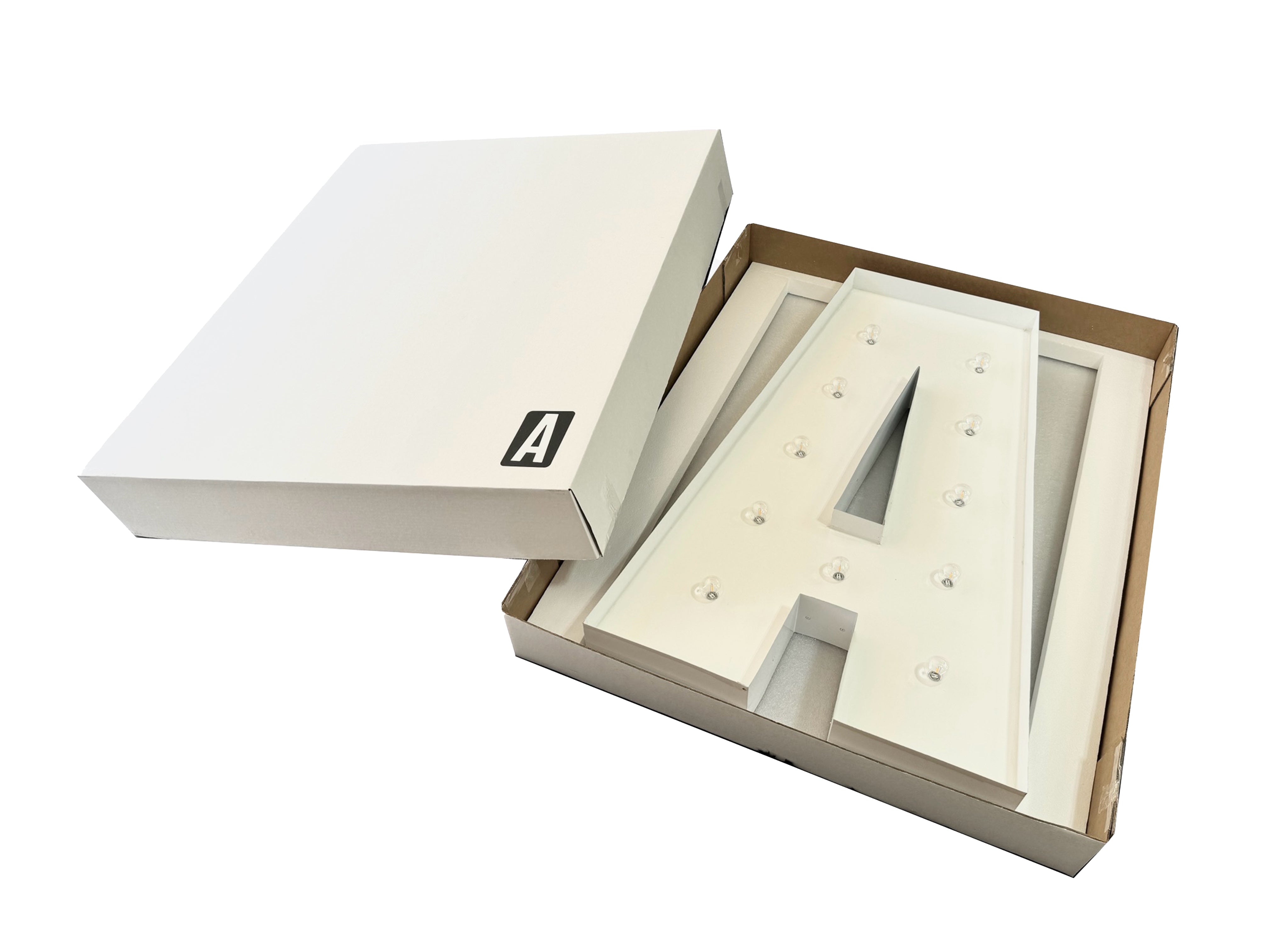 Large Marquee Letters Storage Container Box for 3ft 4ft 5ft Letters ...