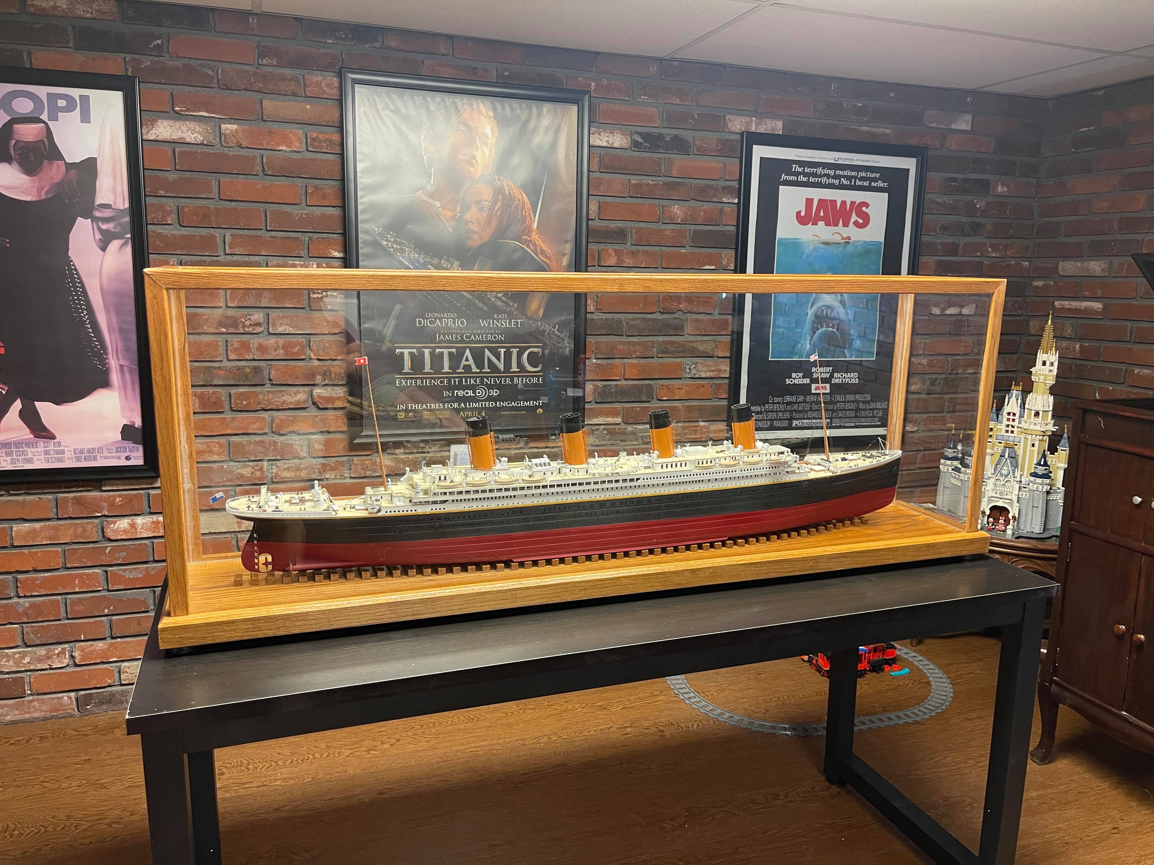 Custom Large Display Case Box for Ship Models, Boats, Collectibles ...