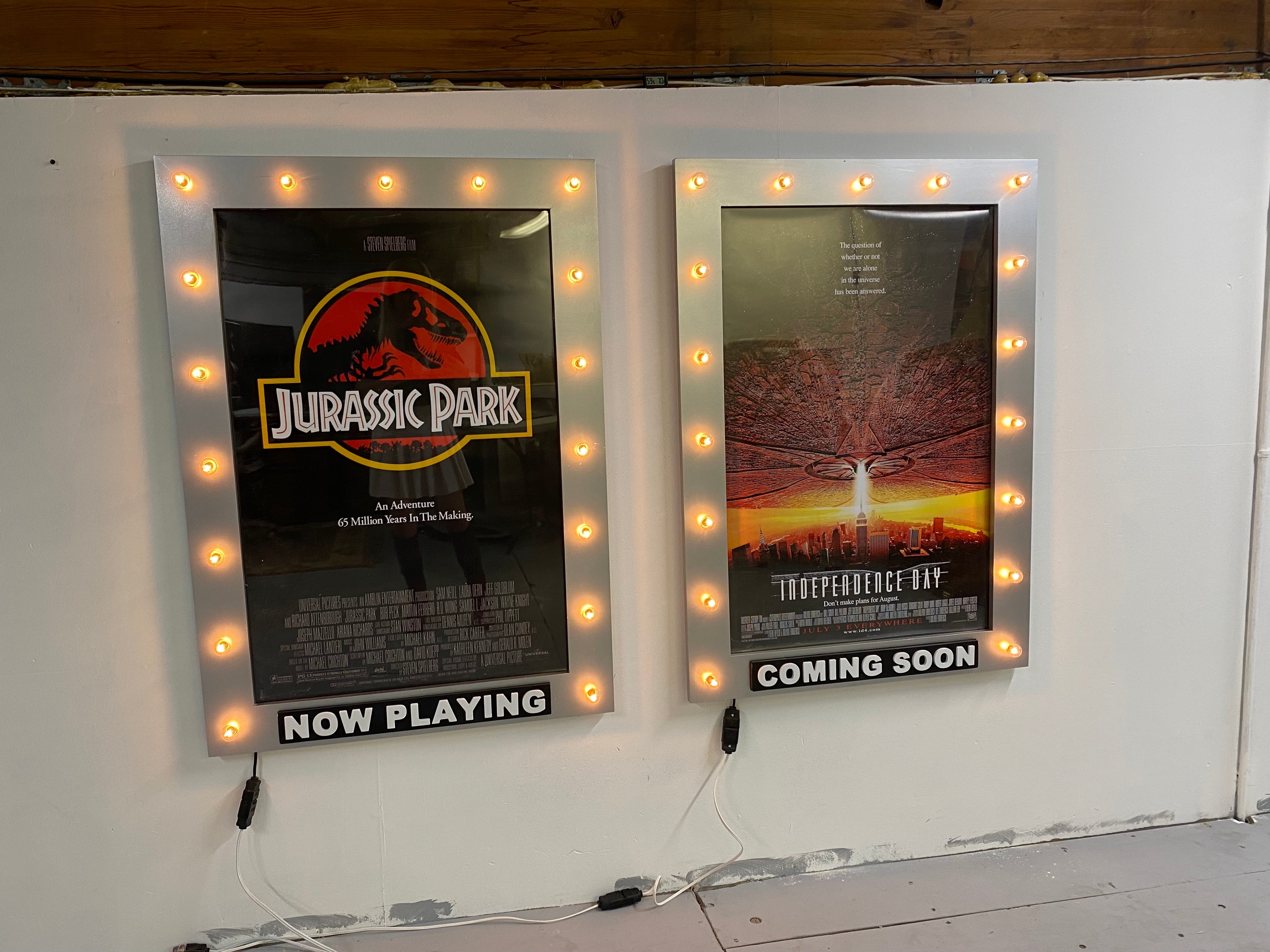 Marquee Movie Poster Frame | Vintage Movie Poster Display Frame ...